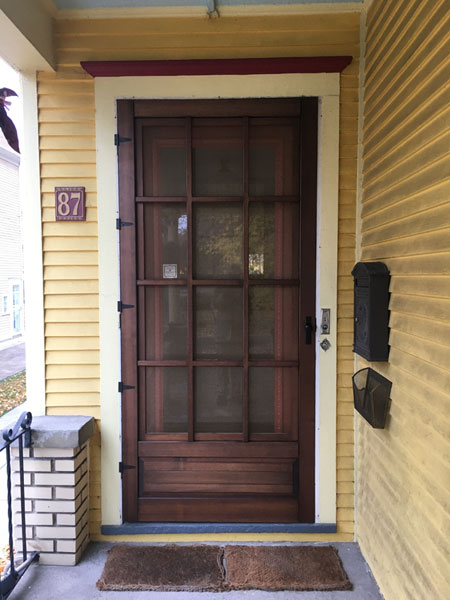 Wood Storm Door